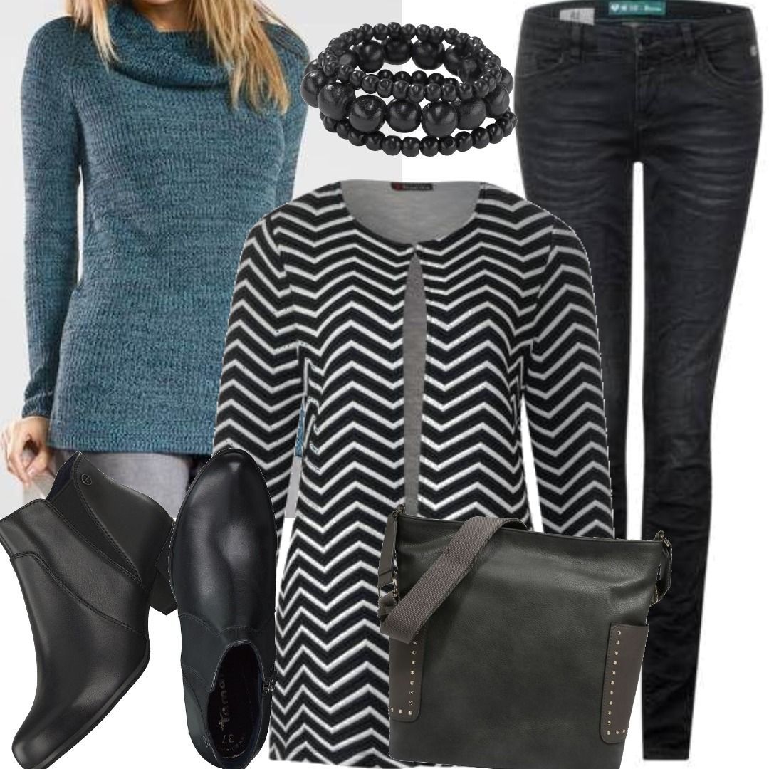 Street One Jacket mit Zick Zack Women Outfit für Damenoutfits zum ...