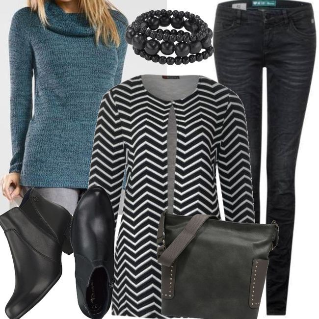 Street One Jacket mit Zick Zack Women Outfit für Damenoutfits zum ...